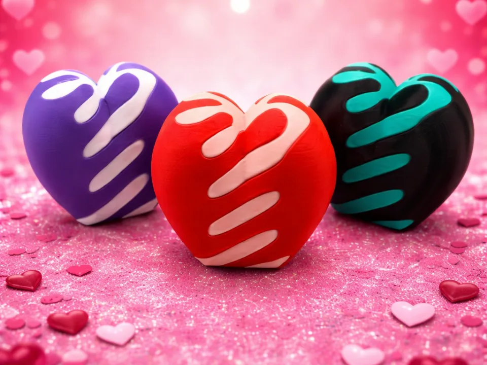 Vortex Heart - Free 3D Print Model - MakerWorld