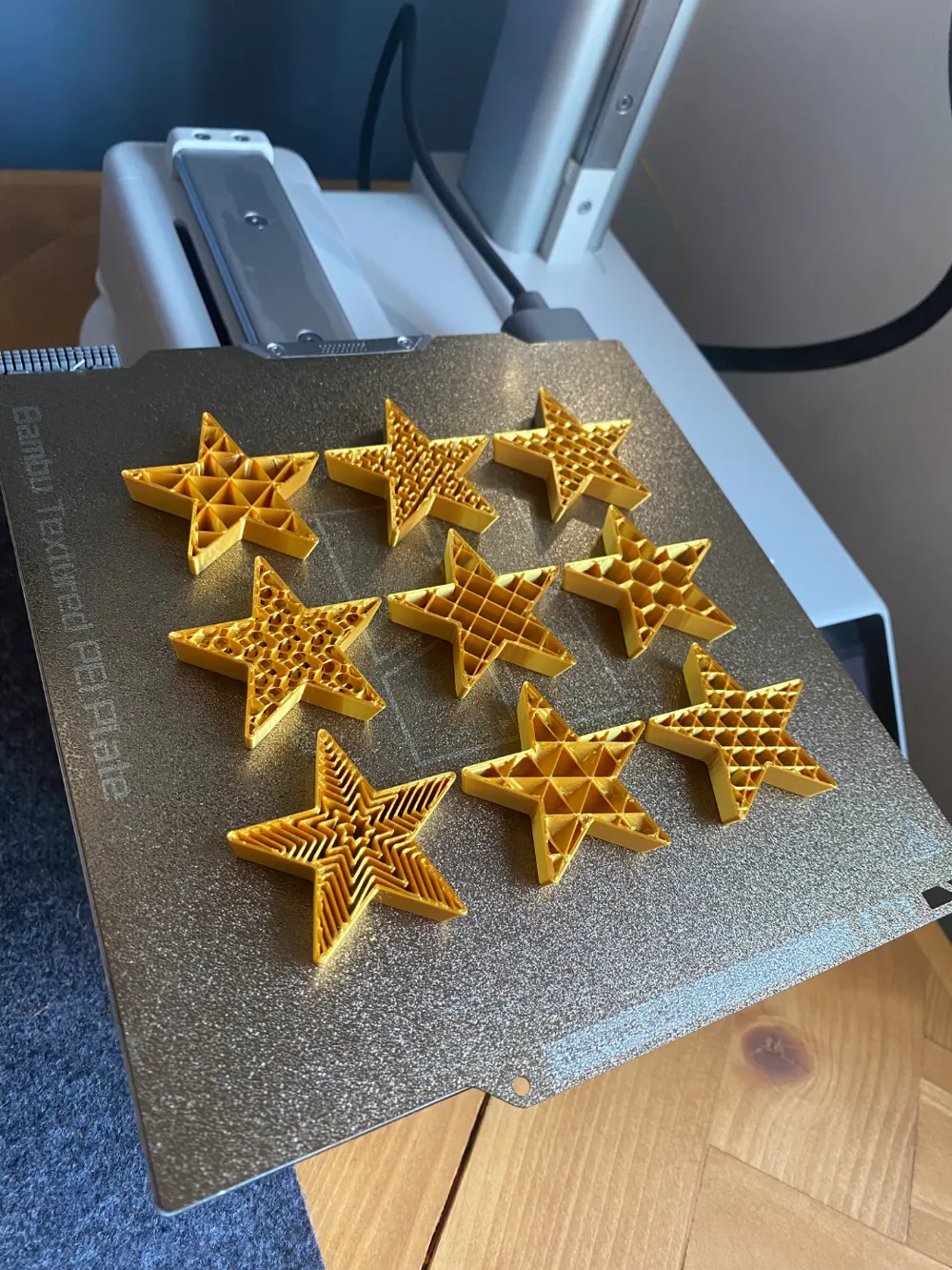 9x Small Infill Stars - Christmas Decorations por bd142 MakerWorld: Baixe modelos 3D gratuitos