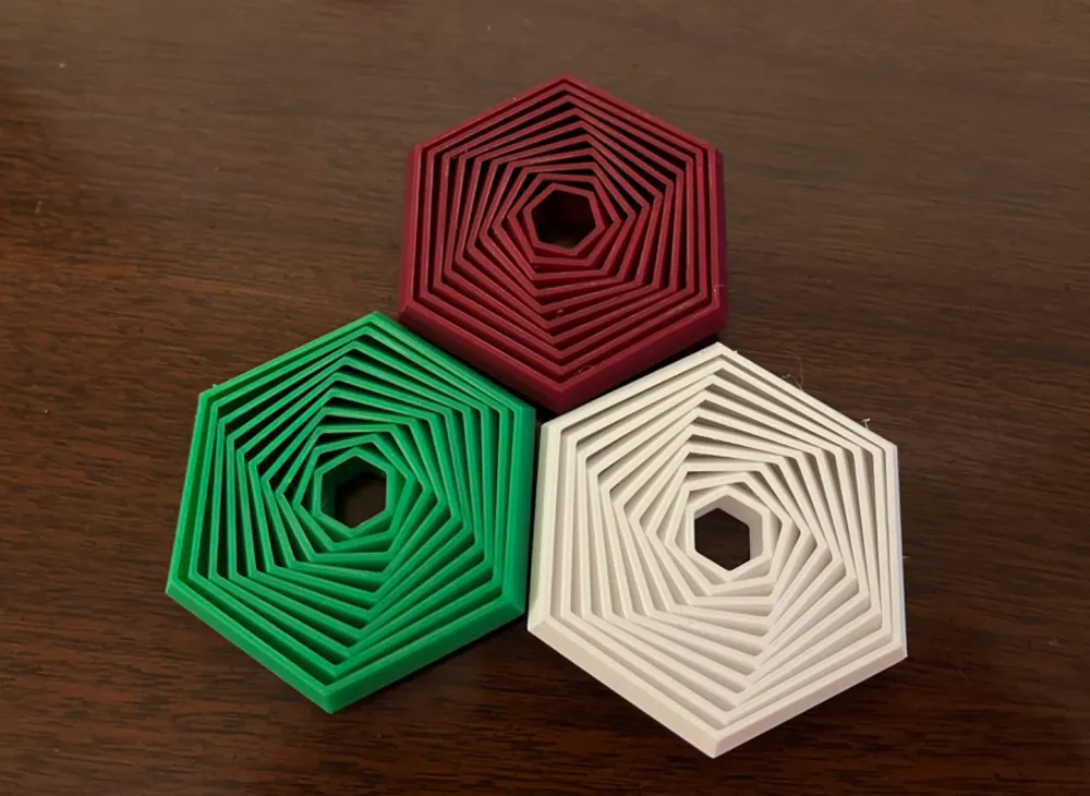 Hexagon Fidget Twister by Austin H MakerWorld: Download Free 3D Models