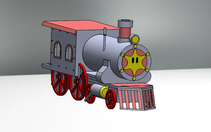 Sunset Express (Paper Mario Color Splash) by CaptainClamiral - MakerWorld