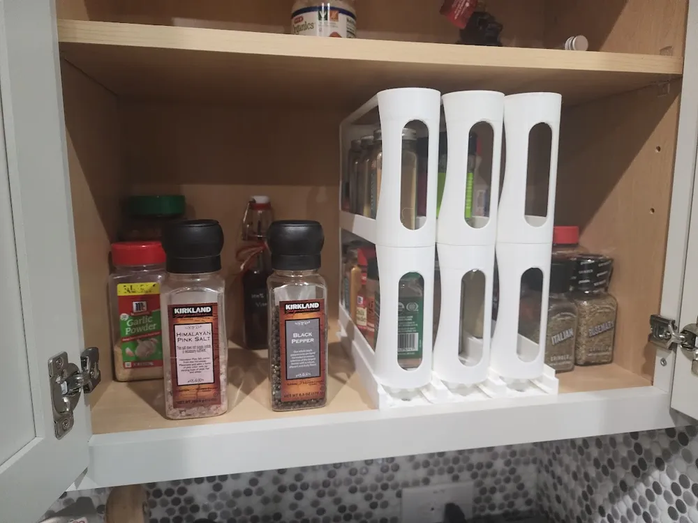 Spice Rack Pullout (Taller Base, Smoother Pull) Remixed by Diggle ...