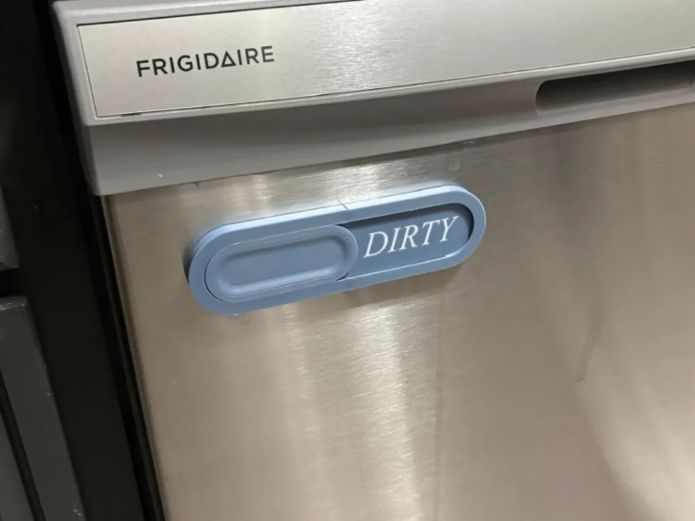 Dishwasher Sign - Clean/Dirty - Free 3D Print Model - MakerWorld