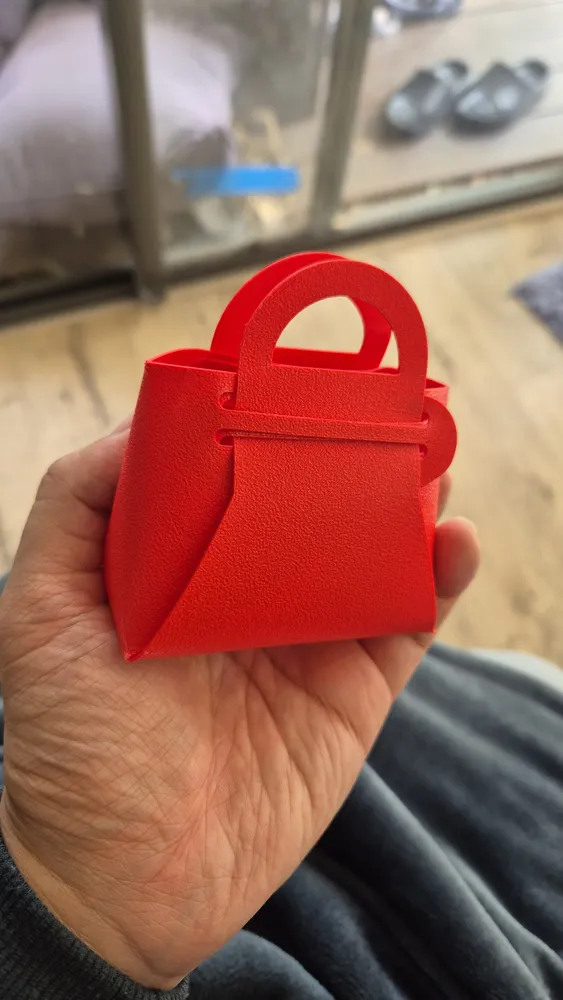 Toy Bag! Prints flat, folds into bag - Free 3D Print Model - MakerWorld