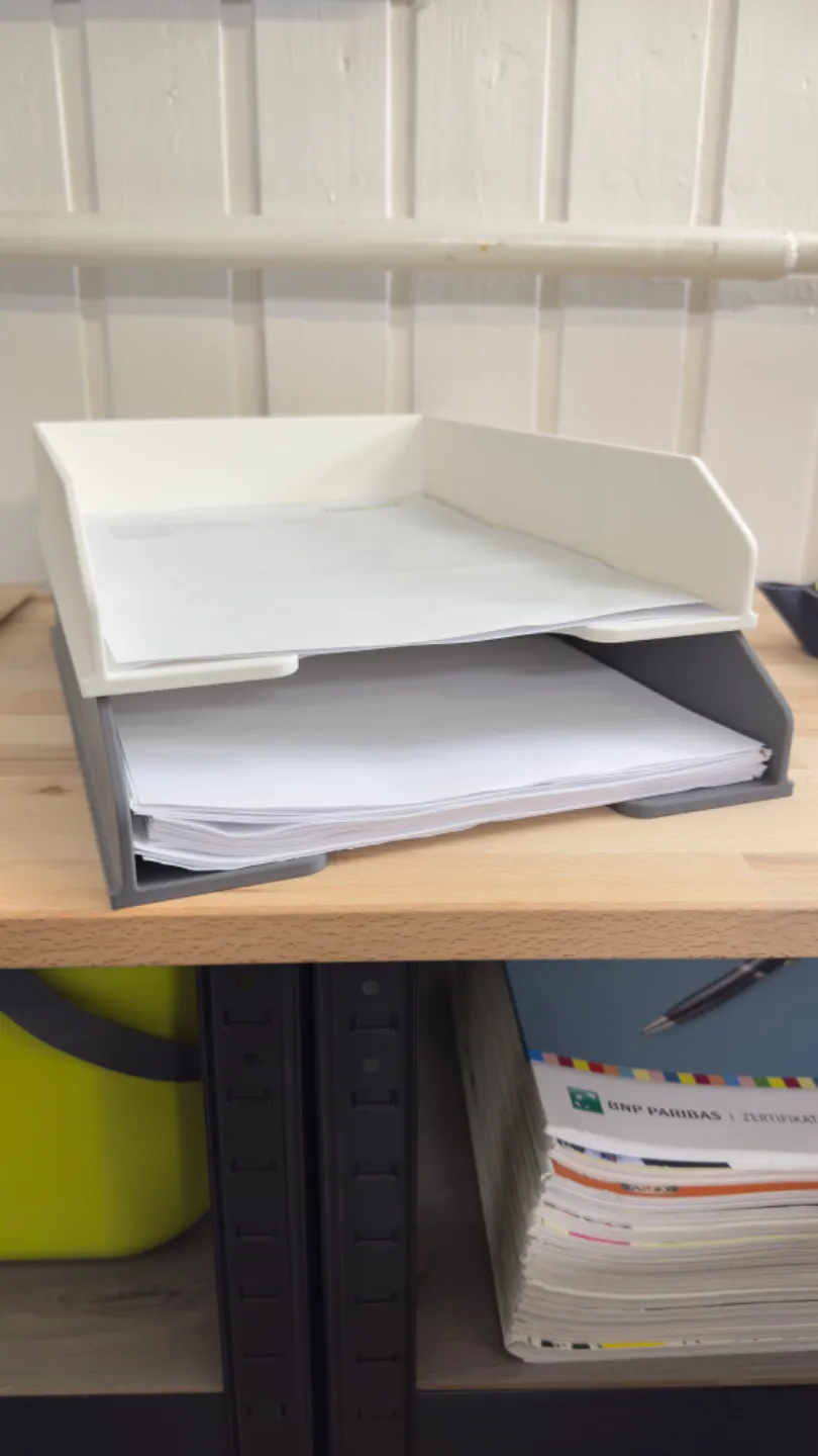 DIN A4 Staple Box / File Tray by 3D Printing by Schmitty MakerWorld ...