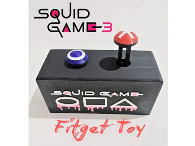 Squid game - voting box (fidget toy) - Free 3D Print Model - MakerWorld