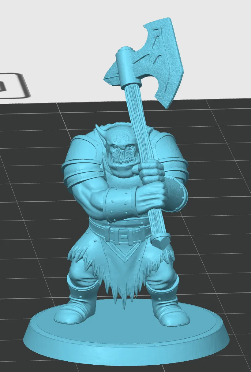 Orc Miniatures Set (Spear, Axe, Sword) - D&D/TTRPG by Sammat MakerWorld ...