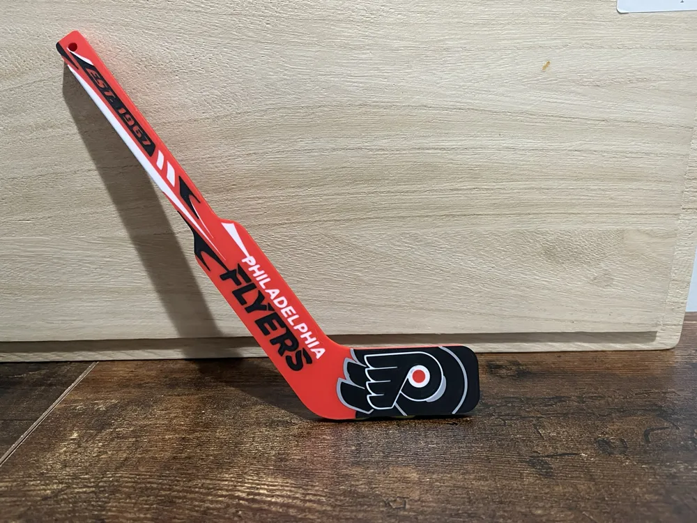 Philadelphia Flyers Mini Hockey Stick - Free 3D Print Model - MakerWorld