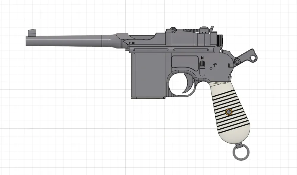 Mauser C96 by user_2061806106 MakerWorld: Download Free 3D Models