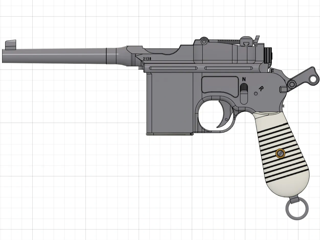 Mauser C96 by user_2061806106 MakerWorld: Download Free 3D Models