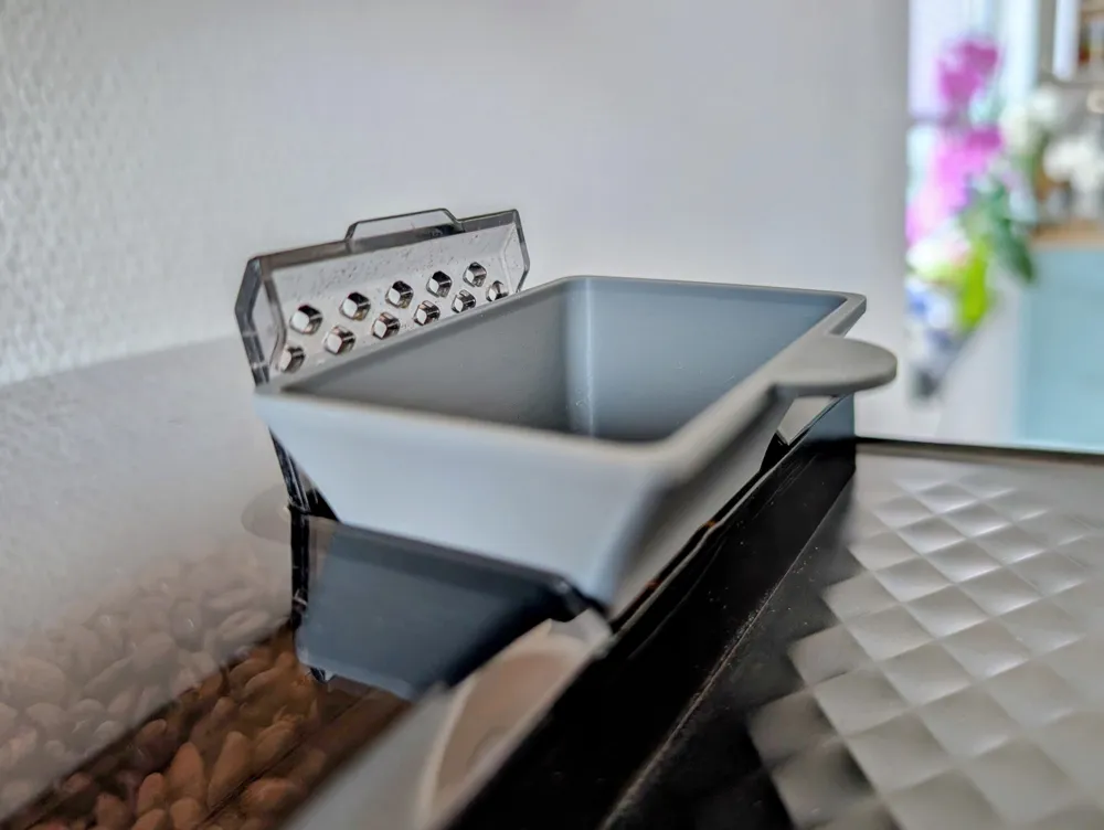 Philips LatteGo Coffee Ground Hopper Chute Funnel - Free 3D Print Model ...