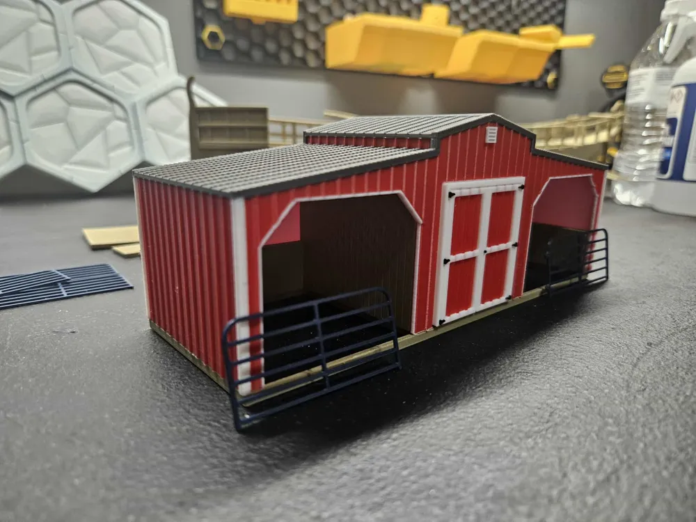 Kentucky Stable Barn - Horse Barn by James Avery MakerWorld: Download ...