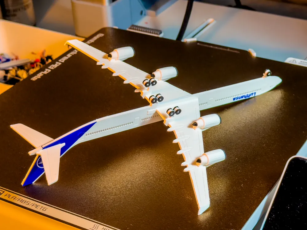 Plane kit card (Airbus A340-600) by pbbence1994 - MakerWorld