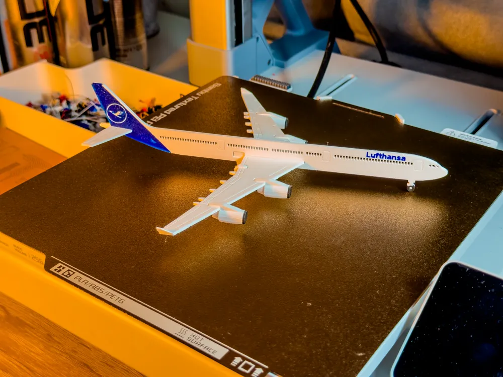 Plane kit card (Airbus A340-600) by pbbence1994 - MakerWorld