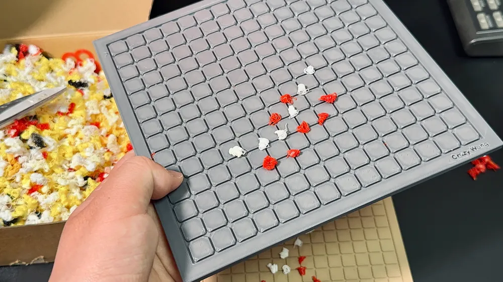 Five-in-a-row，gobang game.Gomoku piece=poop五子棋盘 by Crazy-wang - MakerWorld