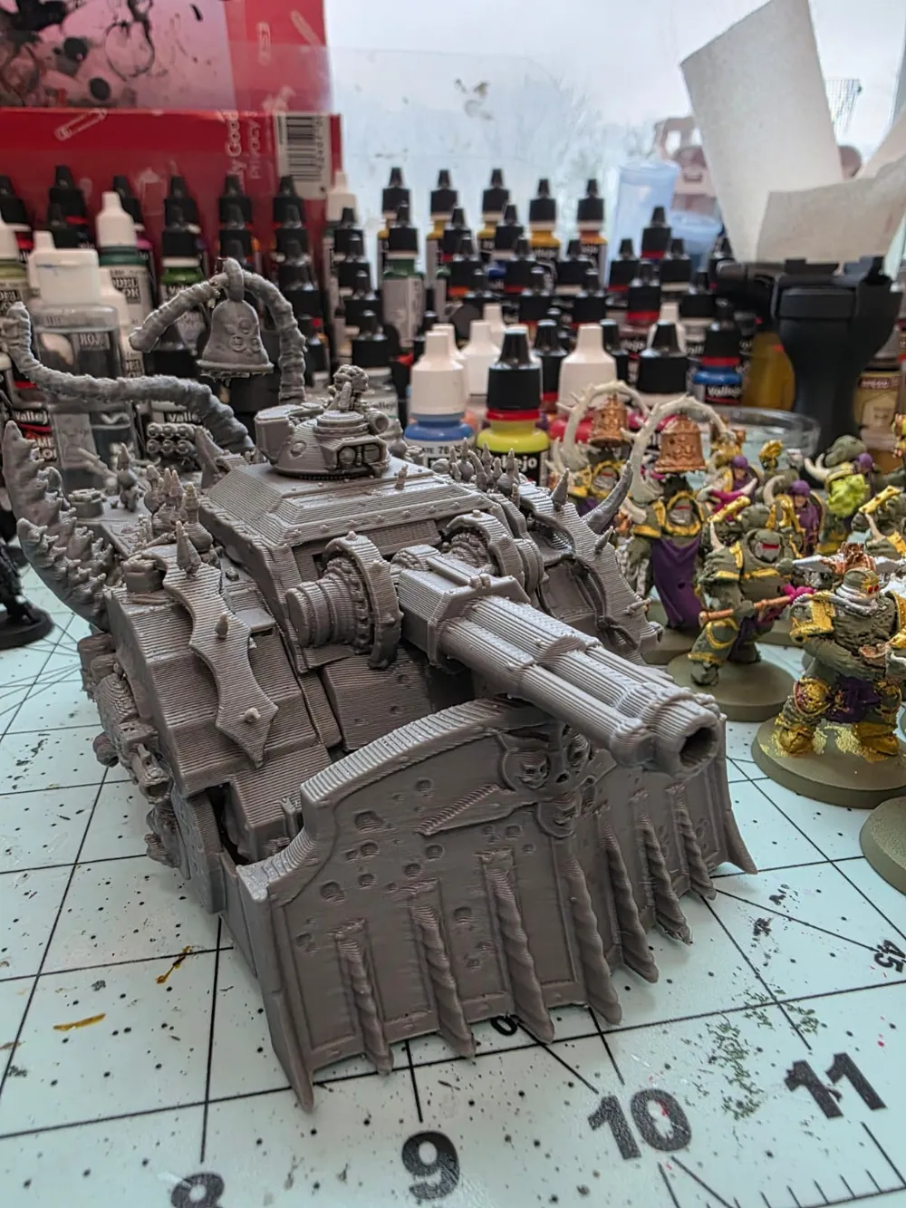 Char avec un rhume et beaucoup de balles MW - Modèle d'Impression 3D ...