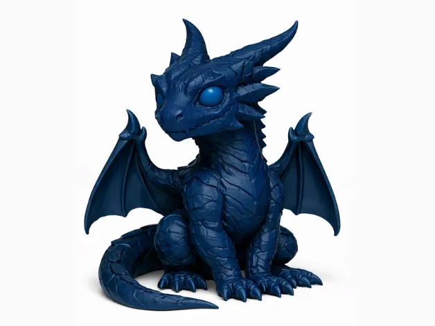 small and cute dragon - Free 3D Print Model - MakerWorld