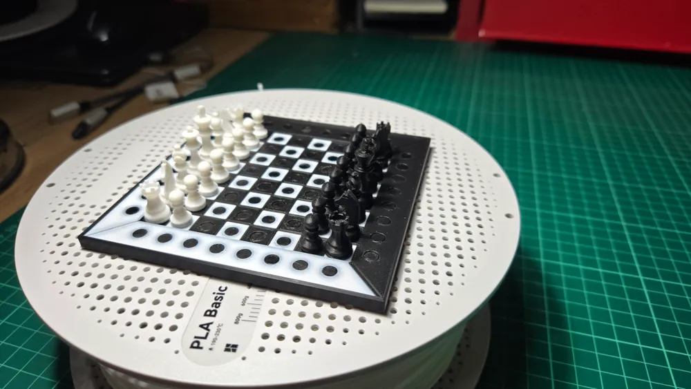 Chess Set Fridge Magnet by kevr102 - MakerWorld