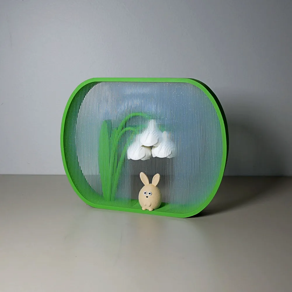 Snowdrop String Art by 3DPrintBunny MakerWorld: Download Free 3D Models