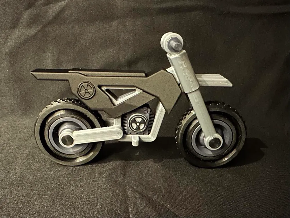 Nuka Bike - Nuclear Powered - 150% Dummy 13 Figure - Free 3D Print ...