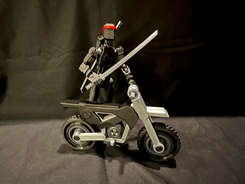 Nuka Bike - Nuclear Powered - 150% Dummy 13 Figure Remixed by BATTCAVE - MakerWorld