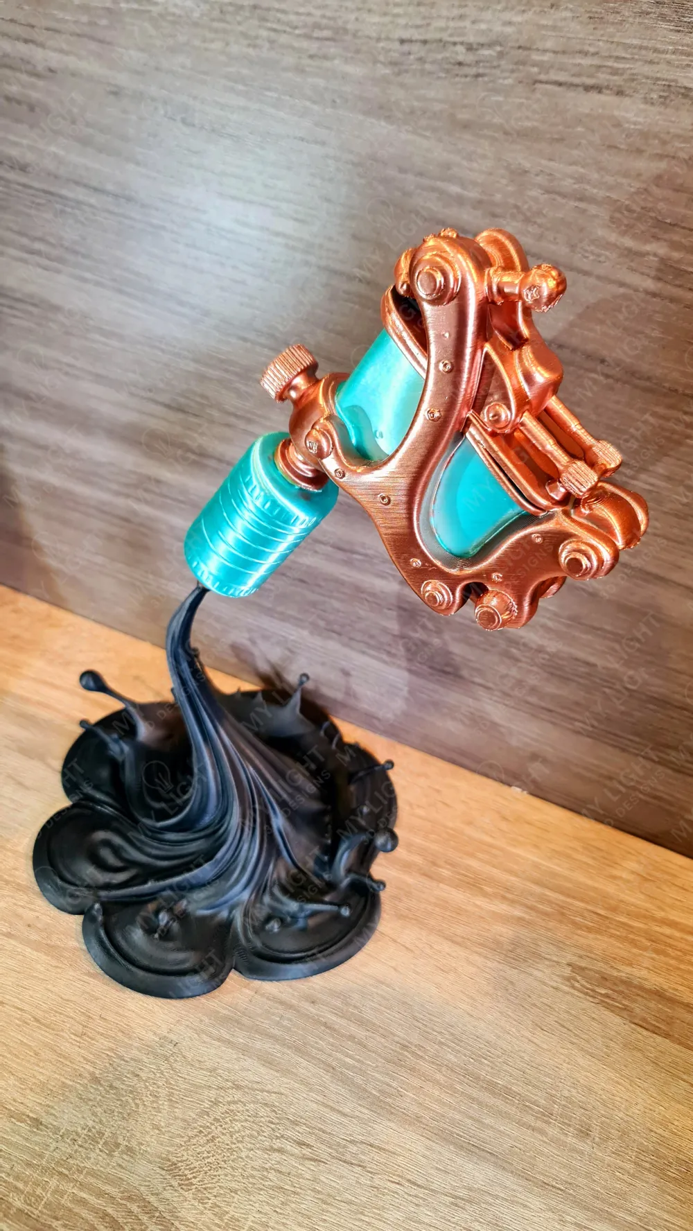 Tattoo Machine Ink Spill - MakerWorld 3D Model | 3Drop