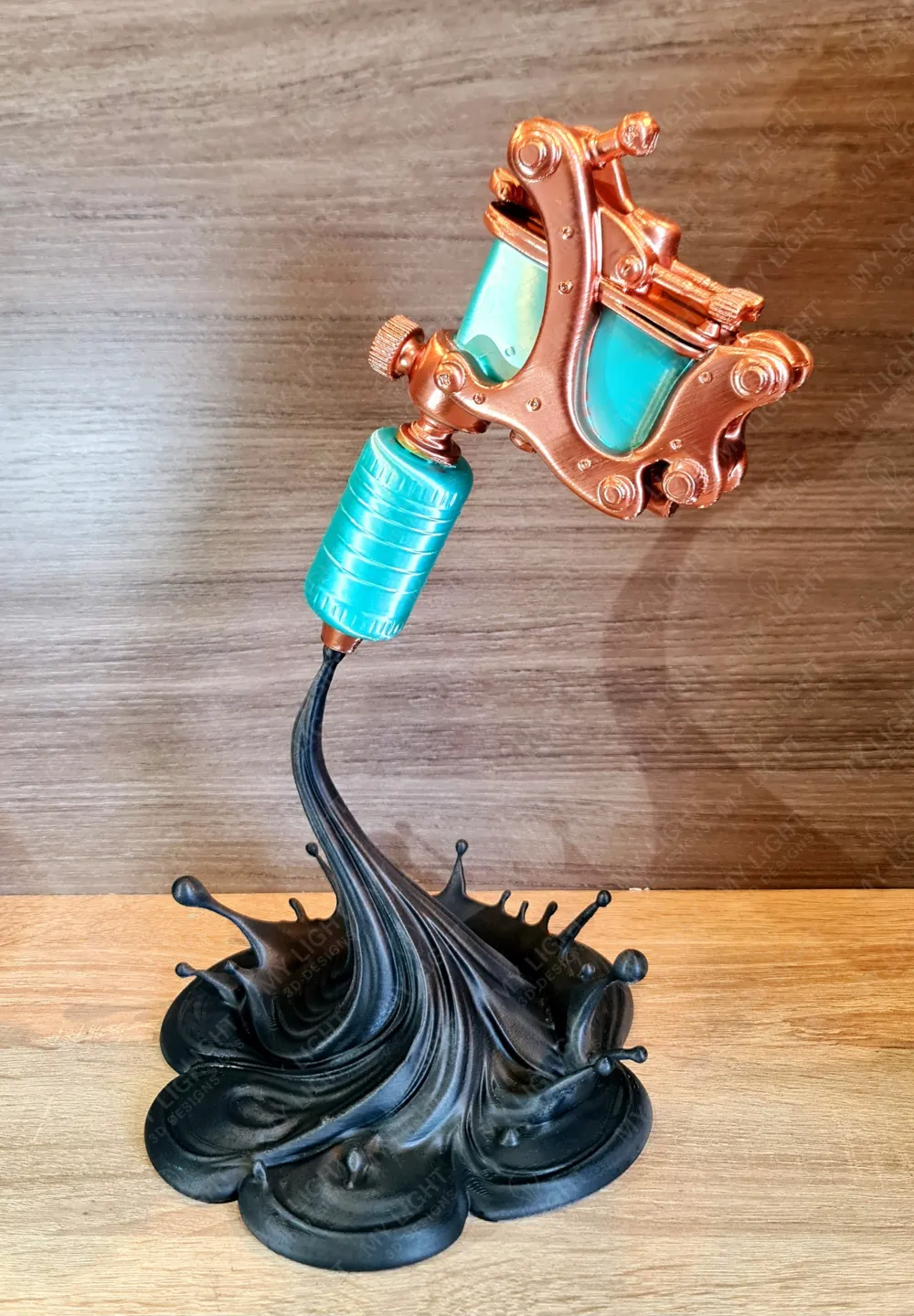 Tattoo Machine Ink Spill - Free 3D Print Model - MakerWorld
