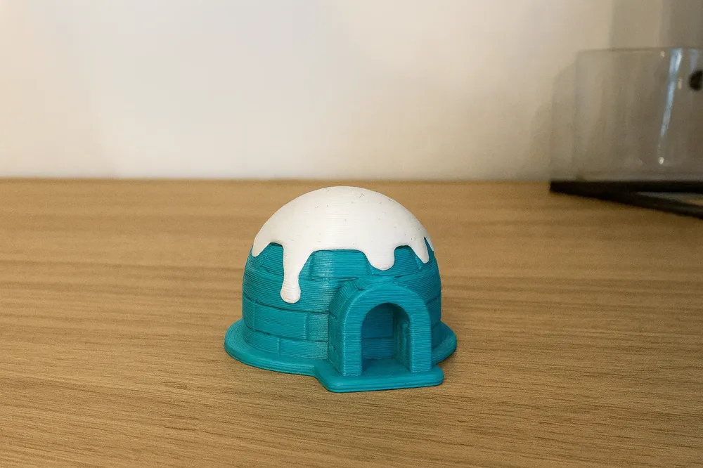 Mini Igloo House - Free 3D Print Model - MakerWorld