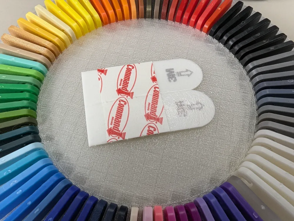 Filament Sample/Swatch Holder by CPI X1E - MakerWorld