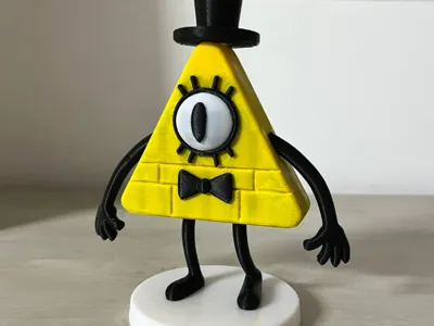 bill cipher from gravity falls - Free 3D Print Model - MakerWorld