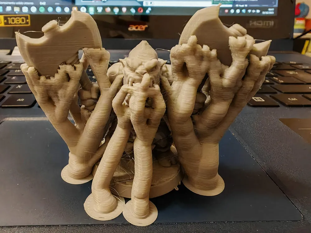 Orc Berserker - Dual Axes (Heroic Scale) - Free 3D Print Model - MakerWorld