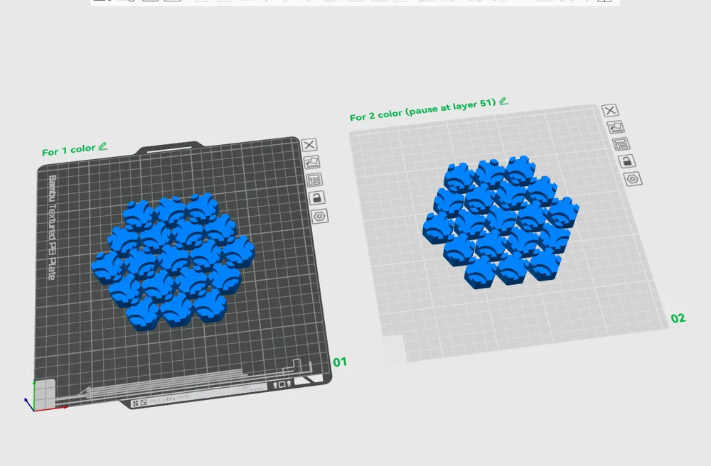 TPU hexagonal tessellation - Free 3D Print Model - MakerWorld