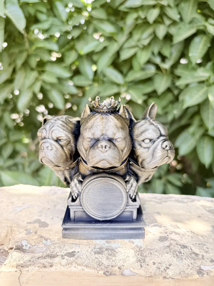 AMERICAN BULLDOG/BULLY & FRENCH BULLDOG TROPHY by Opium3D MakerWorld ...