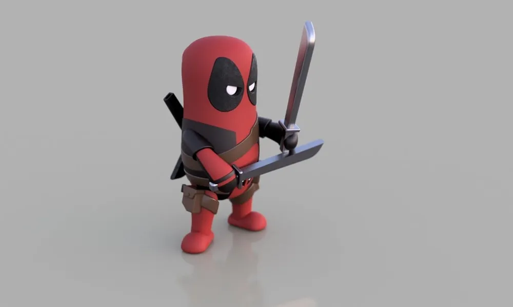 Mini Deadpool by Wekster - MakerWorld