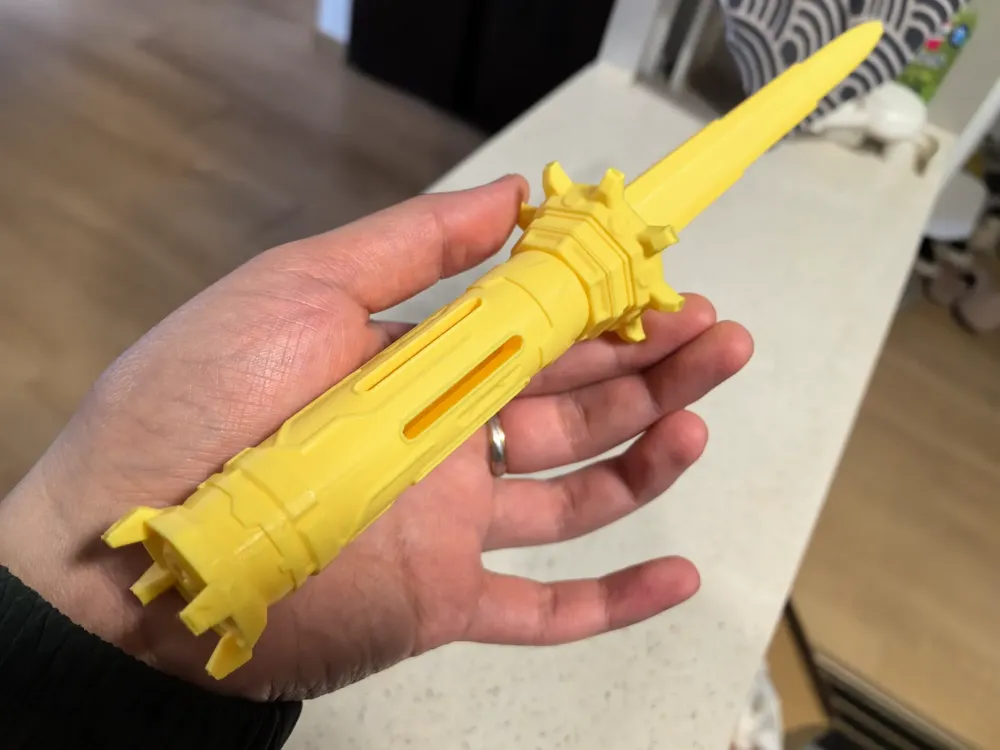 Mini Retractable Sword 2 - Mech Sword 2 by THISMOOOMENT！ - MakerWorld