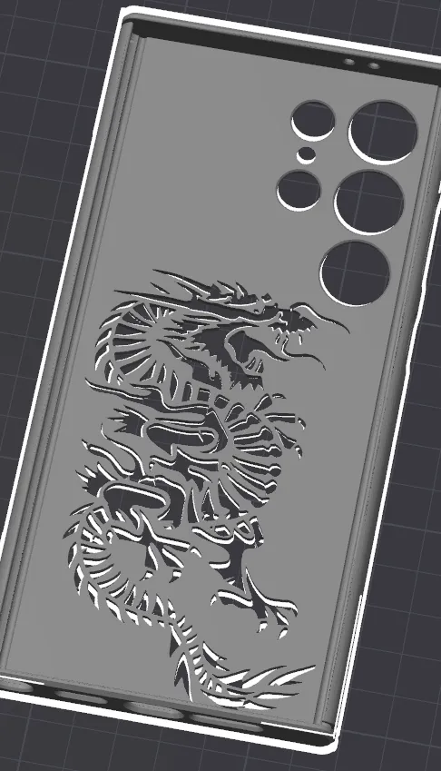 S24 Ultra Dragon Case by Yuro3d - MakerWorld