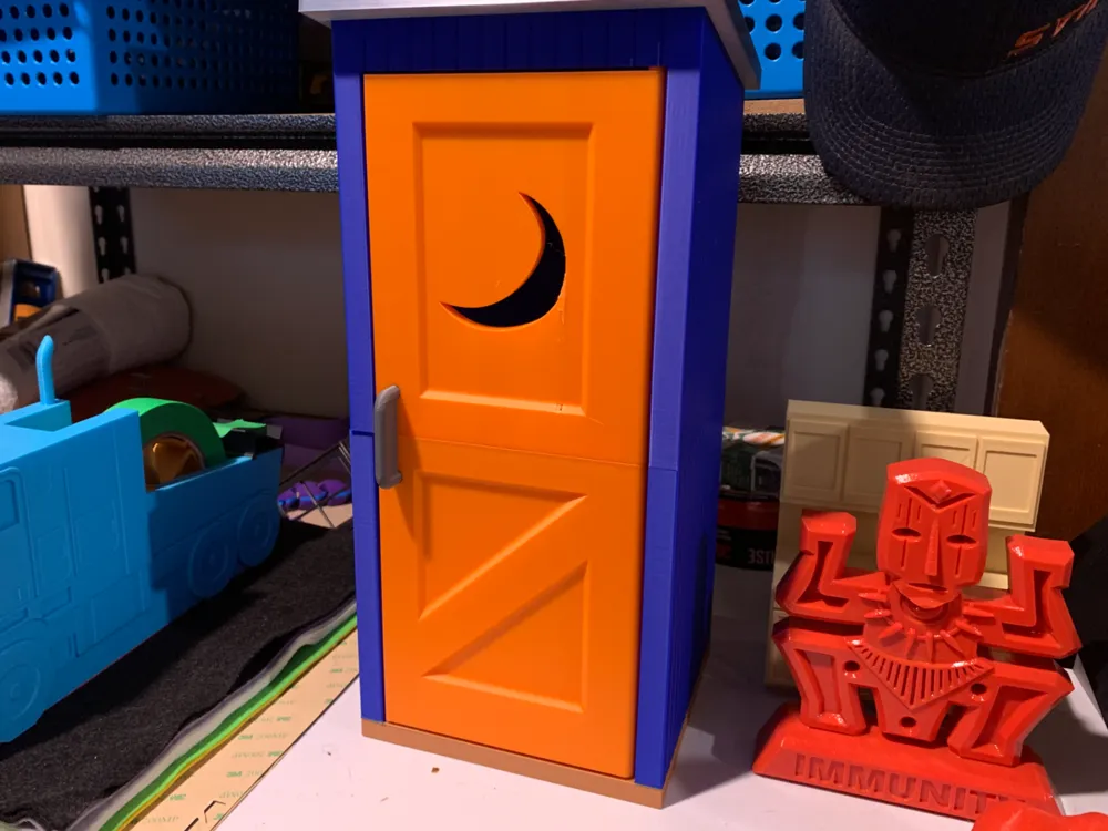 Toilet Paper Outhouse Redux by Zzz3DSelkirk MakerWorld: Download Free ...