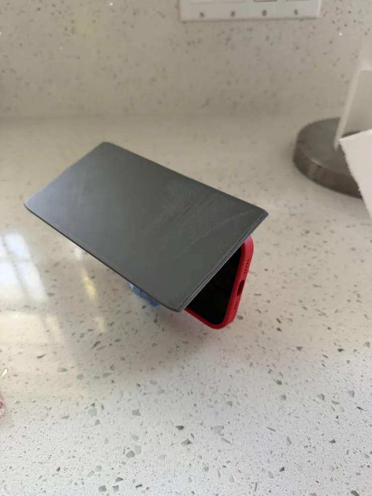 Horizontal Universal Phone Shade Sun Glare Shield - Free 3D Print Model ...