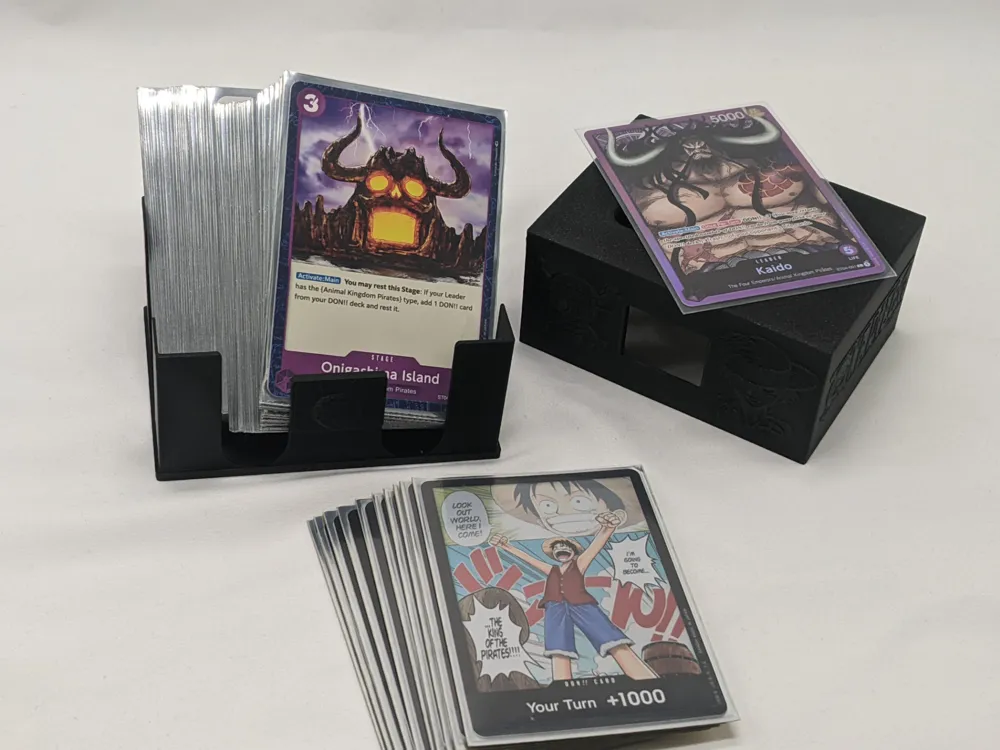 One Piece TCG Deck Box - Free 3D Print Model - MakerWorld
