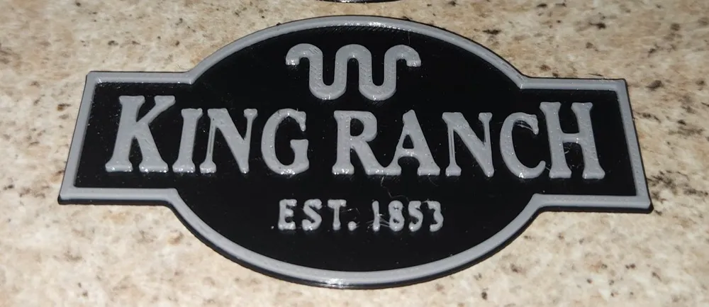 King Ranch Emblem by clpontius - MakerWorld