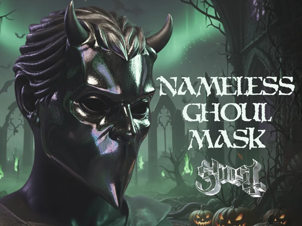Nameless Ghoul Mask – Ghost by okuyuki MakerWorld: Download Free 3D Models