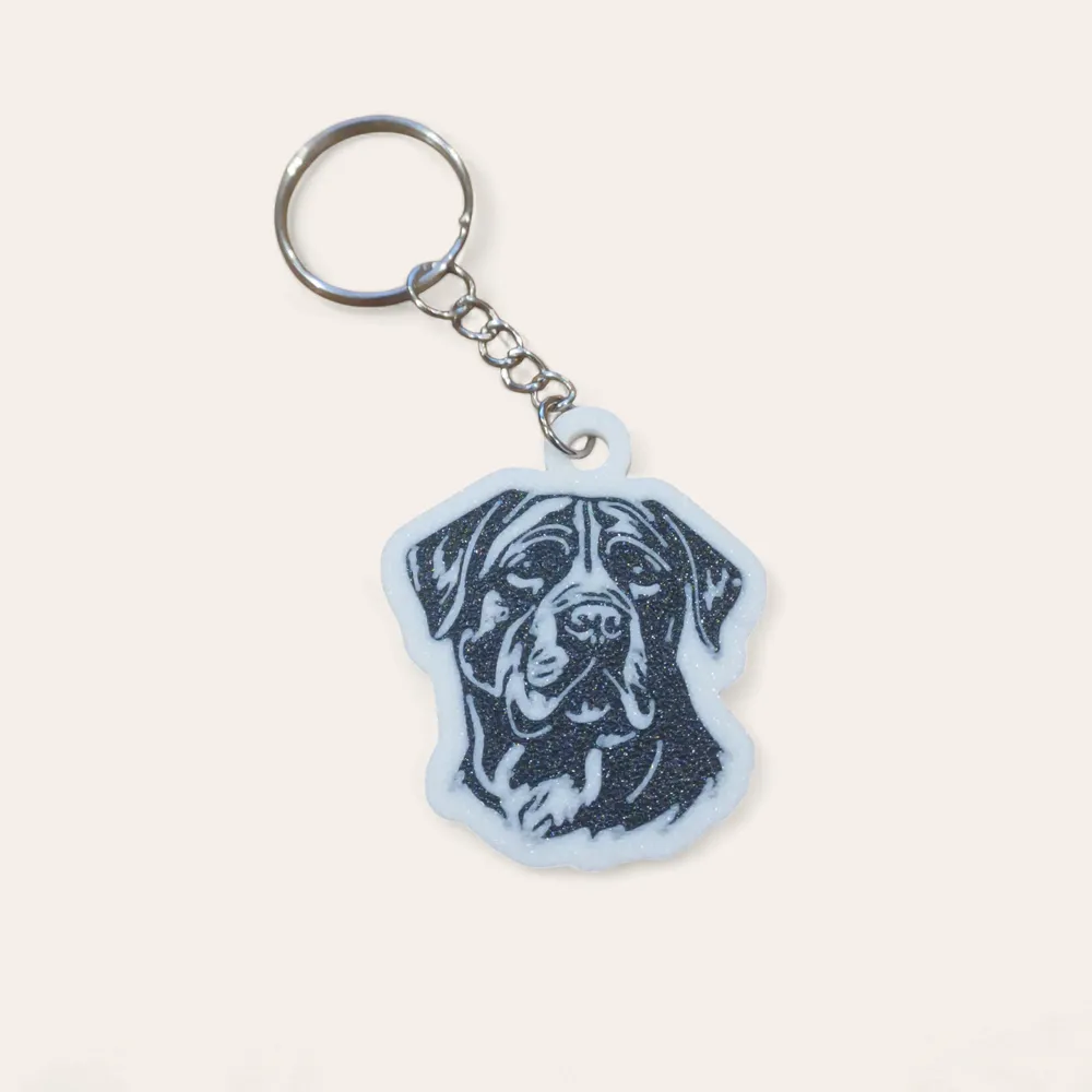 Keychain Rottweiler by AlienLaser - MakerWorld