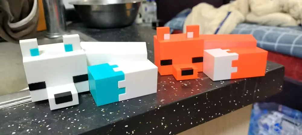 Minecraft Sleeping Fox - Sleeping Fox - Minecraft Remixed by Evan76 ...