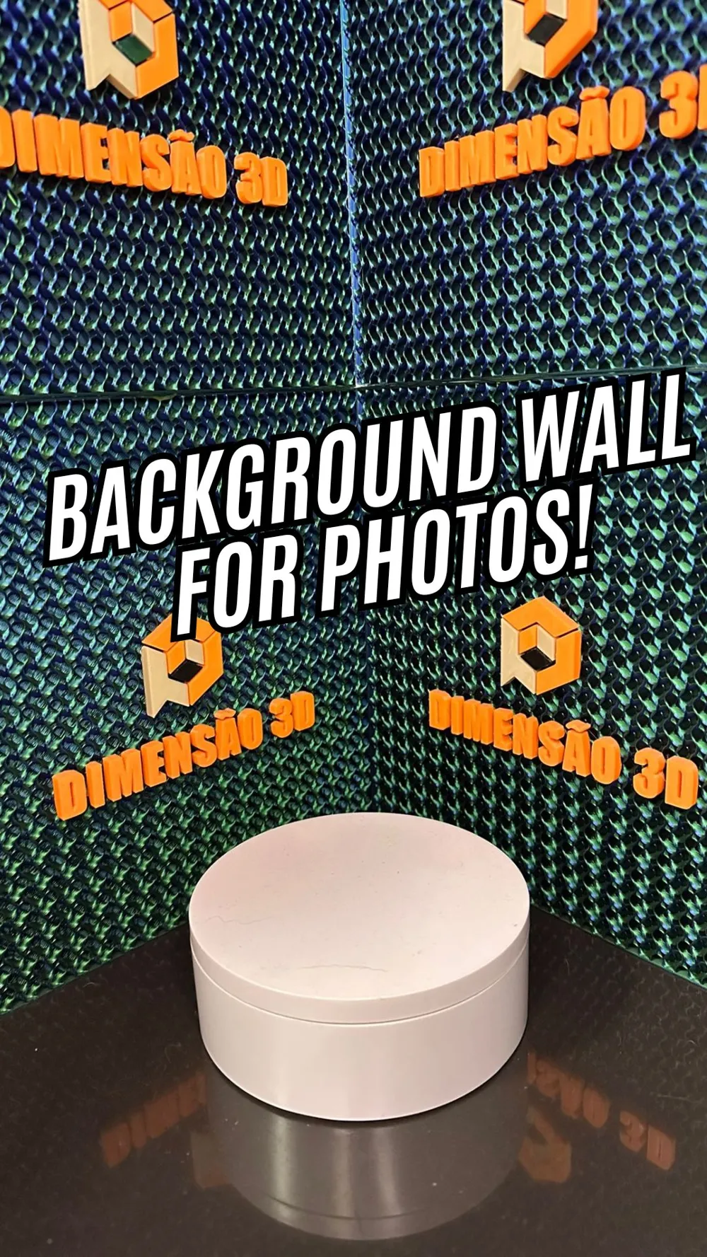 Background wall for photos! by DIMENSÃO 3D MakerWorld: Download Free 3D ...