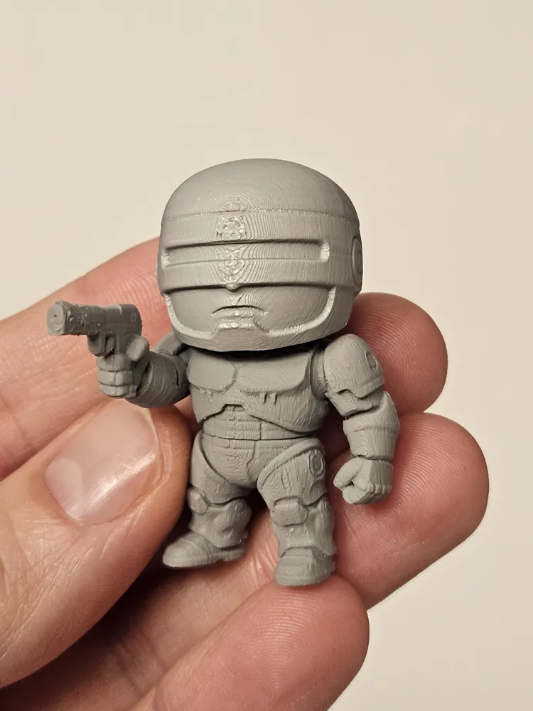 mini flexi Robocop - Free 3D Print Model - MakerWorld