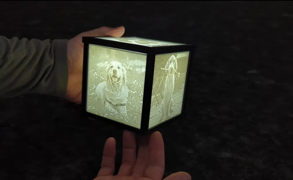 3D-printed Lithophane Picture/Memory Box - Free 3D Print Model - MakerWorld