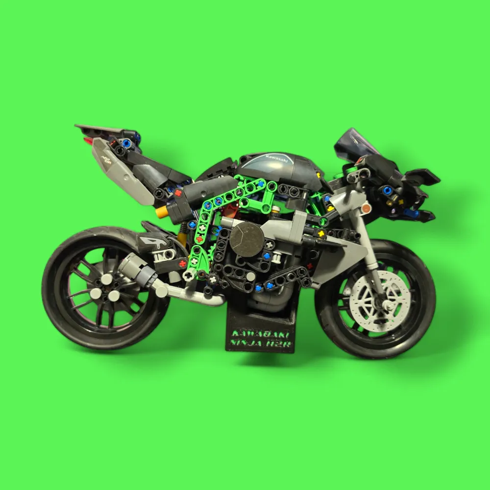 42170 Technic Kawasaki Ninja H2R Mount by MoranQ.pl MakerWorld: Download Free 3D Models