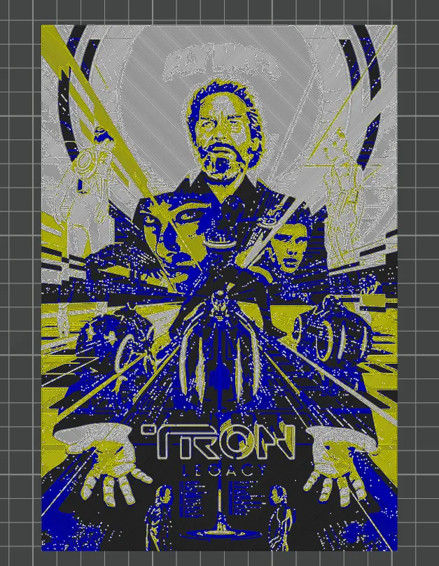 Tron legacy Poster by Keppo87 MakerWorld: Download Free 3D Models