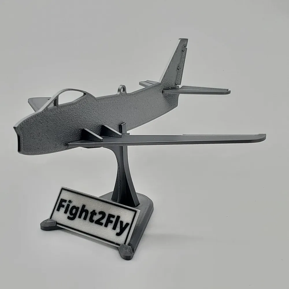 North American F-86 Sabre Model Airplane Kit by Fight2Fly MakerWorld ...