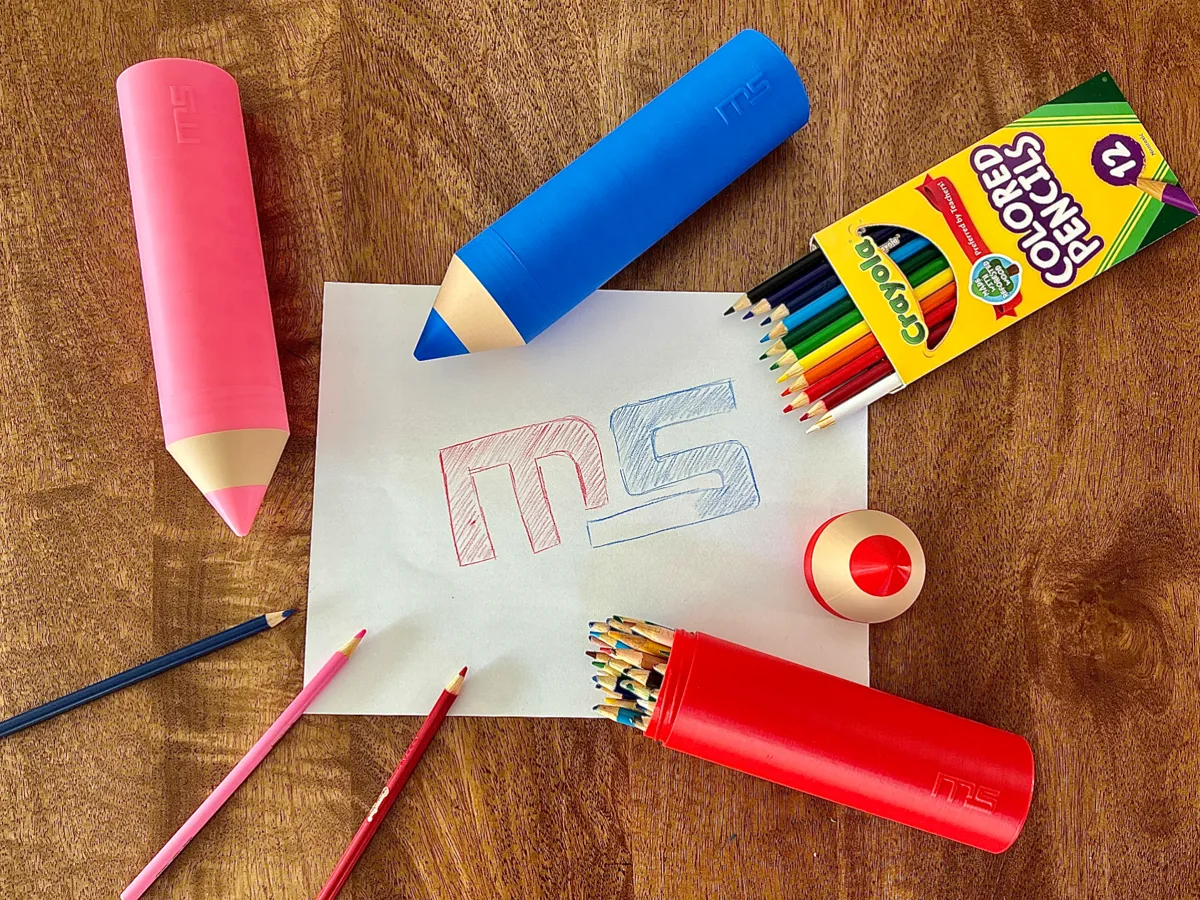 Colored Pencil Case - Free 3D Print Model - MakerWorld