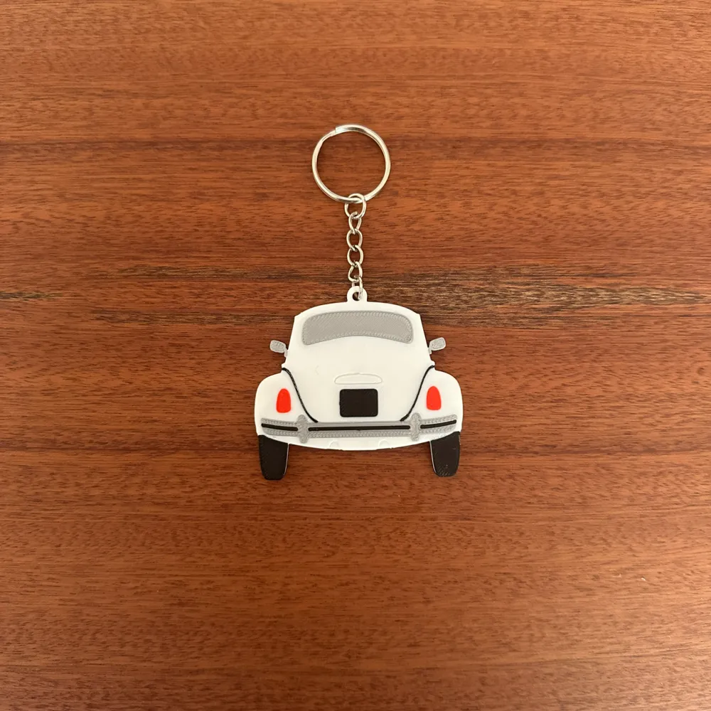 Volkswagen Beetle Double Sided Keychain by FilumStudios MakerWorld ...